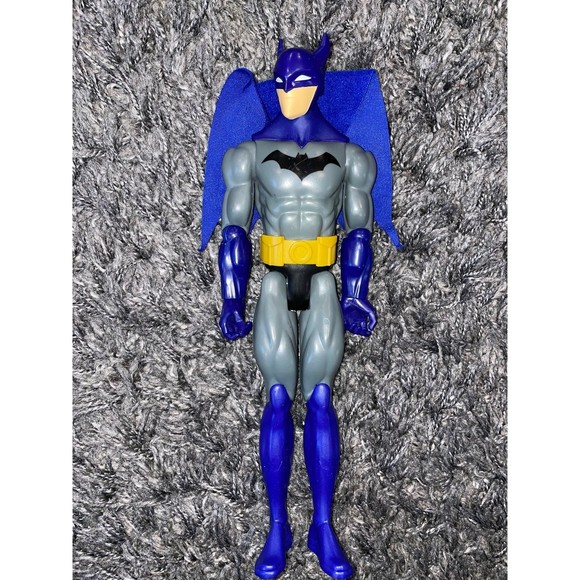 Mattel | Toys | Batman Blue Cape Figure Toy 26 Mattel | Poshmark